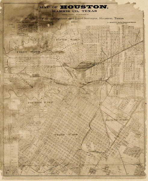 Houston, Harris County, Texas, 1900