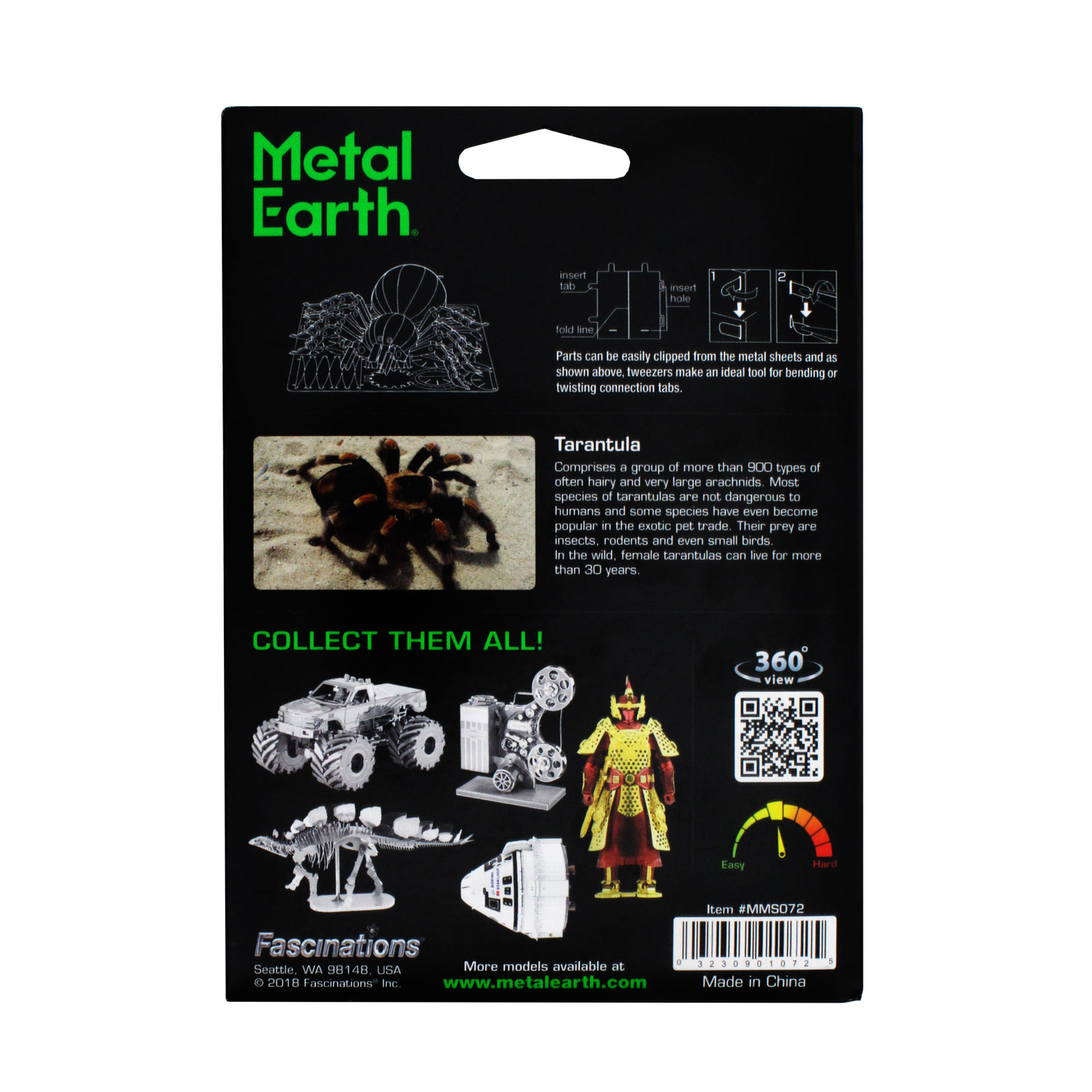 Tarantula Metal Model Kit