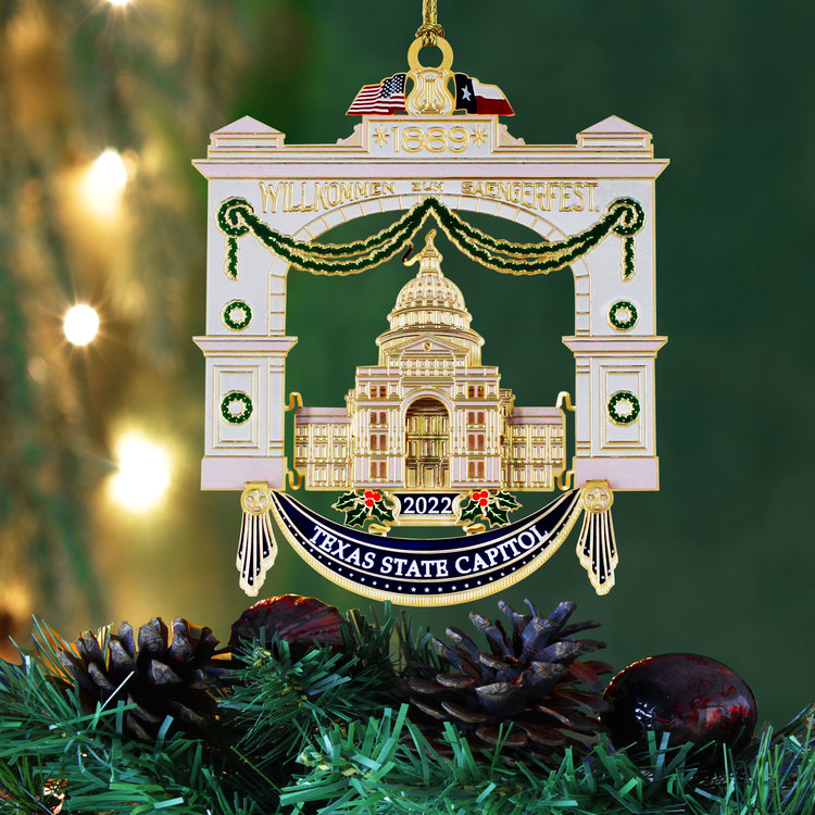 2022 Texas Capitol Ornament W