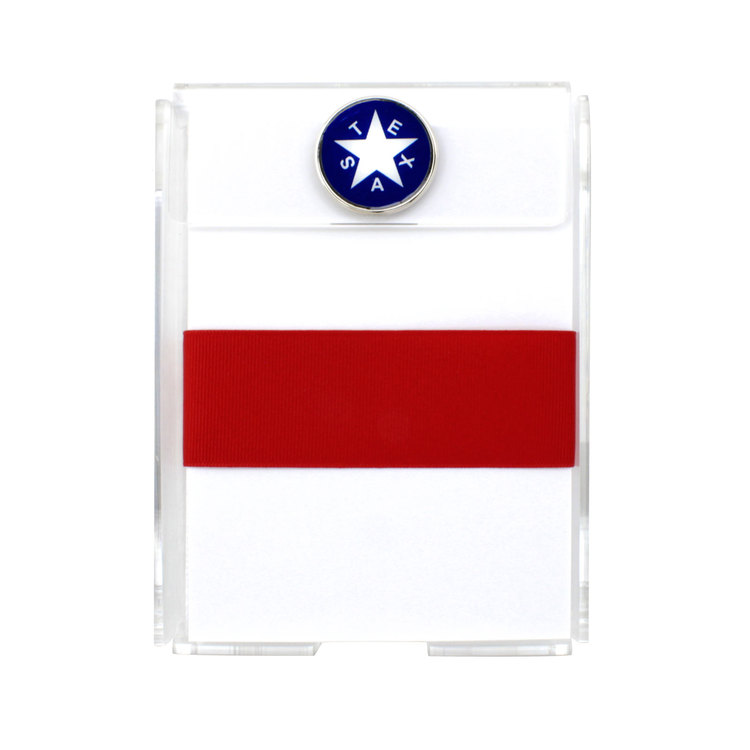 First Flag of Texas Notepad