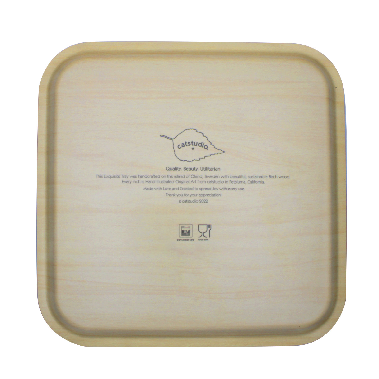 Austin Icons Birch Tray