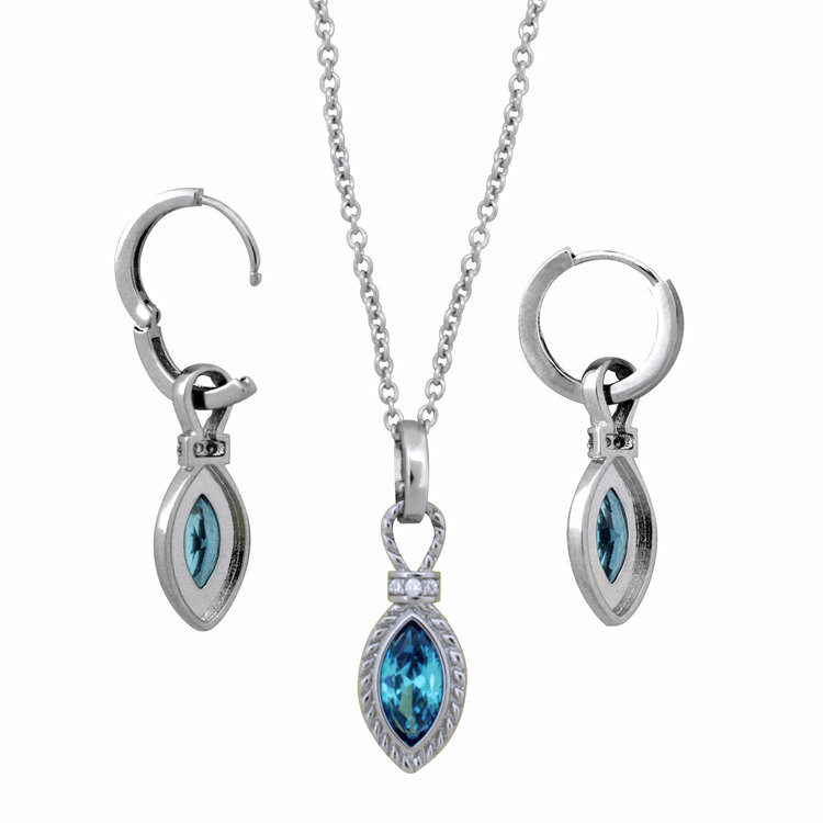 Lassoed Blue Starlight Jewelry Set
