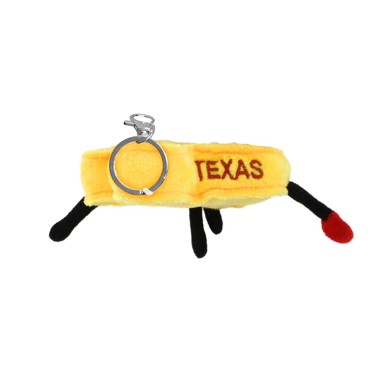 Texas State Plush Keychain